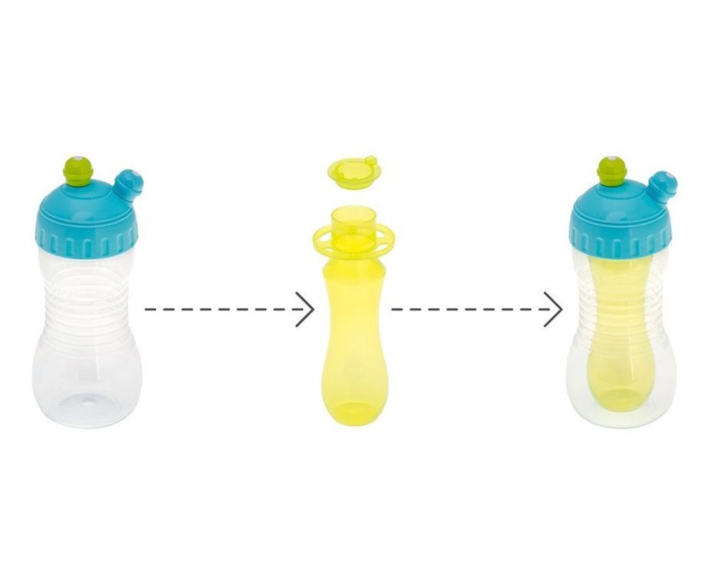 Brother Max - 2-Drinks Cooler Sports Bottle - BM210-Blue - Toys 4 You