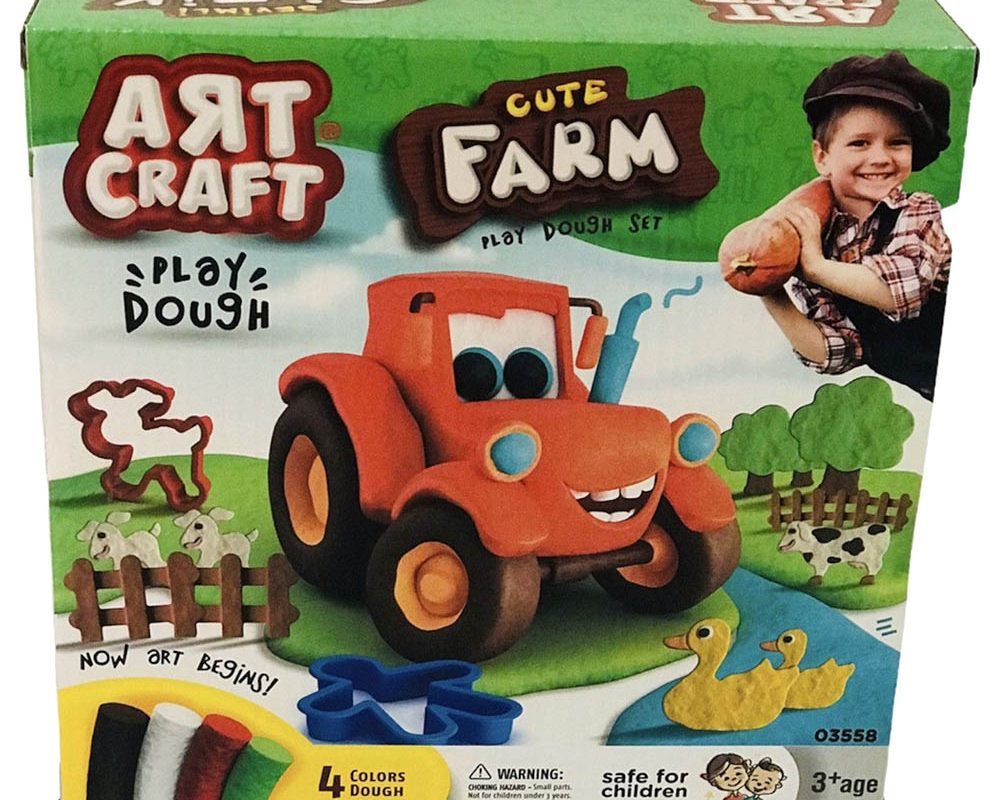 Dede - Art Craft Sweet Farm Dough Set - 03558 - Toys 4 You