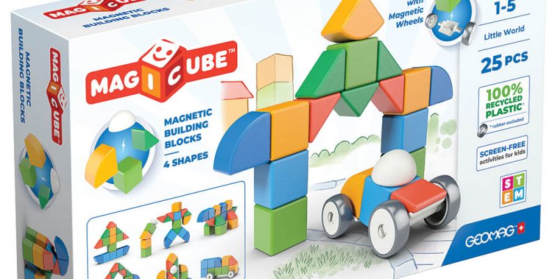 GEOMAG - Magicube 4 Shapes Magnetic Building Blocks 25pcs - 00204-BB ...