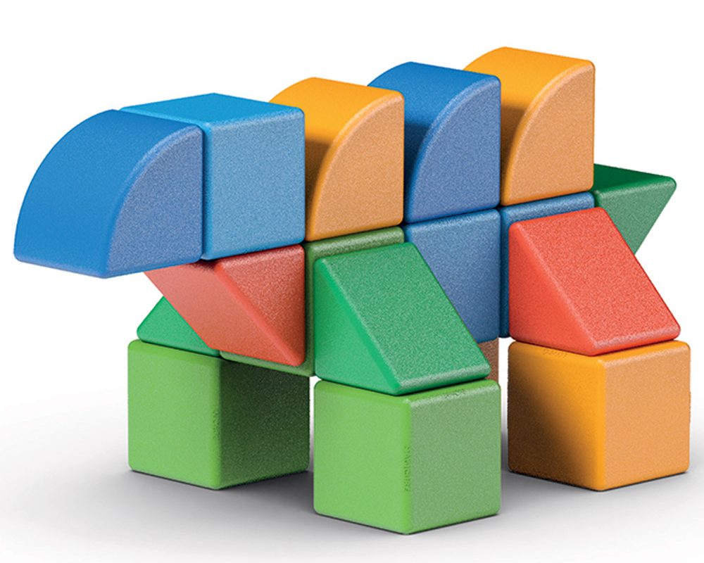 GEOMAG - Magicube 4 Shapes Magnetic Building Blocks 25pcs - 00204-BB ...