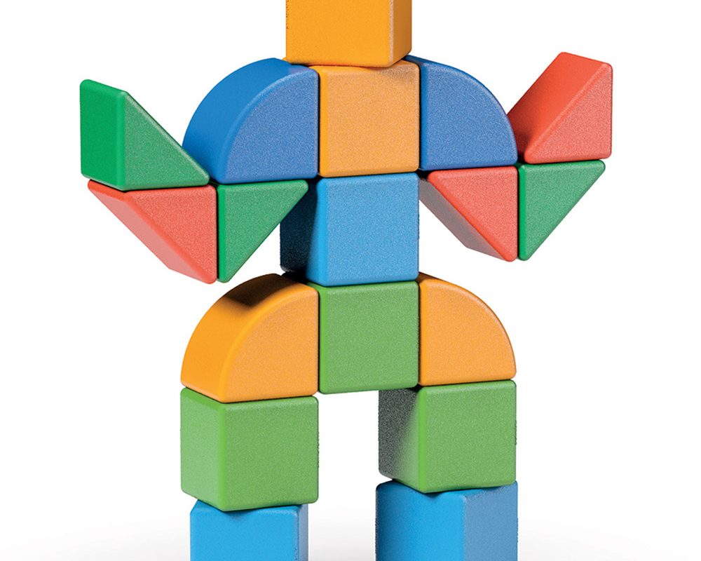 GEOMAG - Magicube 4 Shapes Magnetic Building Blocks 25pcs - 00204-BB ...