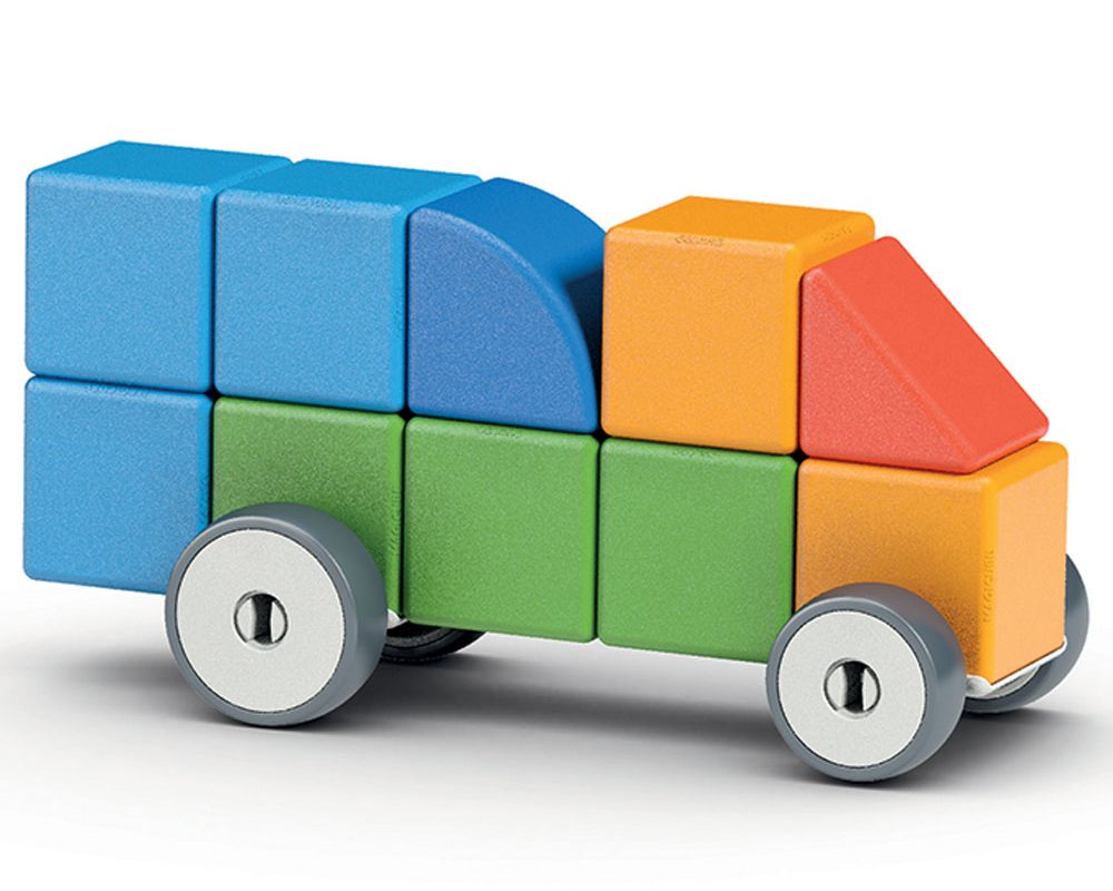 GEOMAG - Magicube 4 Shapes Magnetic Building Blocks 25pcs - 00204-BB ...