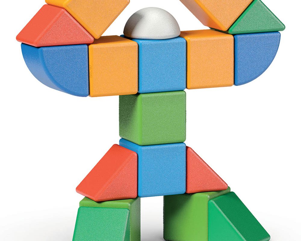 GEOMAG - Magicube 4 Shapes Magnetic Building Blocks 25pcs - 00204-BB ...