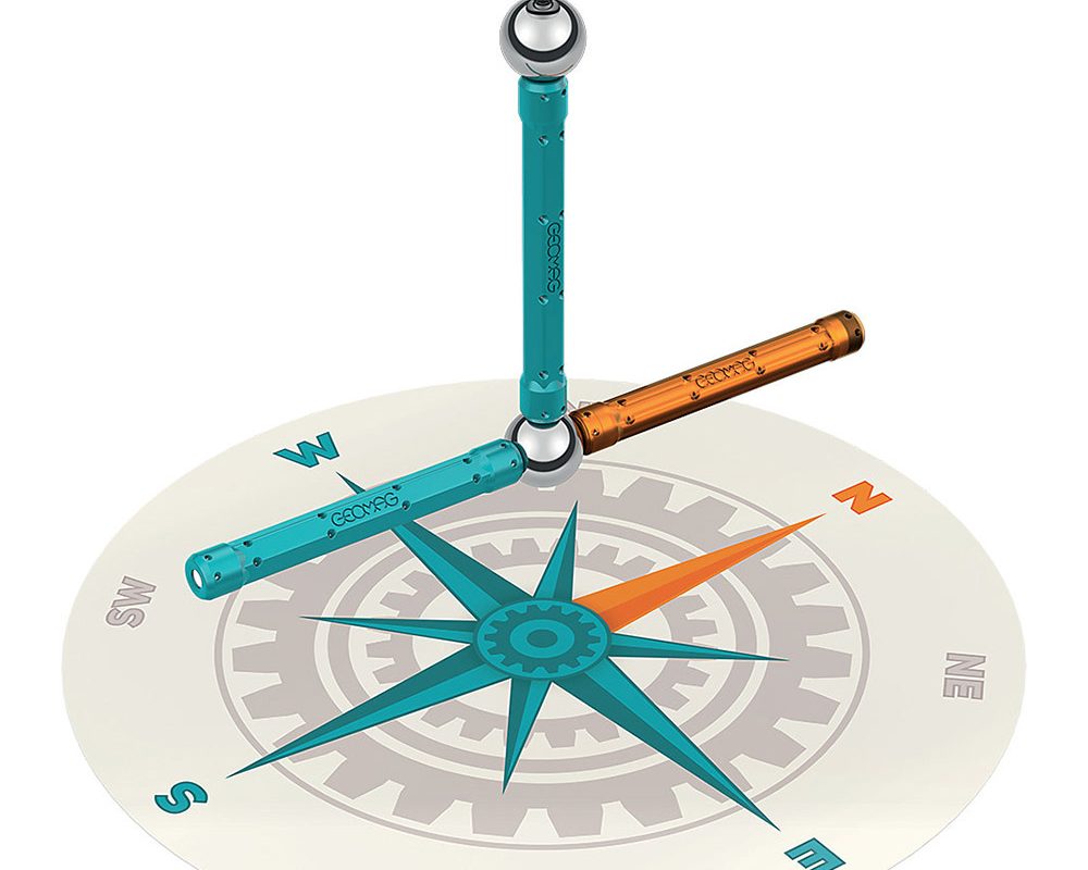 GEOMAG - Mechanics Motion Recycled Magnetic Compass - Toys 4 You
