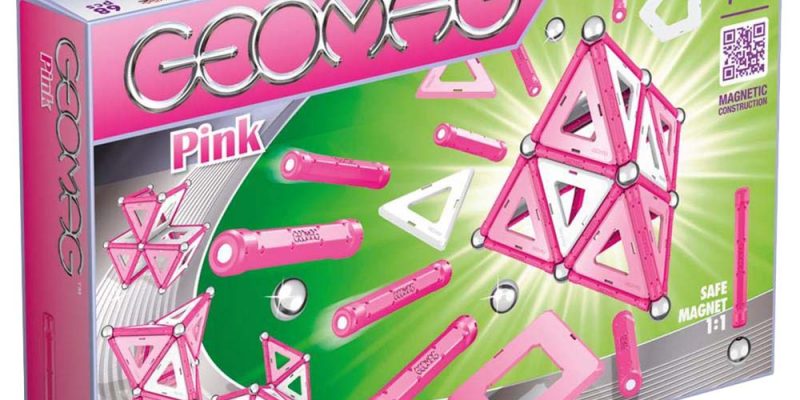 GEOMAG - Pink Panels Magnetic Construction Toy 68pcs - 00342-BB - Toys ...