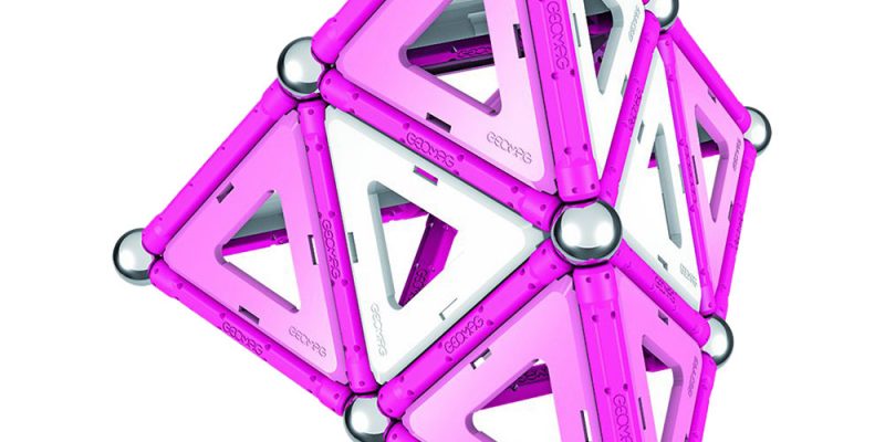 GEOMAG - Pink Panels Magnetic Construction Toy 68pcs - 00342-BB - Toys ...