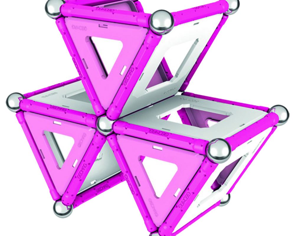 GEOMAG - Pink Panels Magnetic Construction Toy 68pcs - 00342-BB - Toys ...