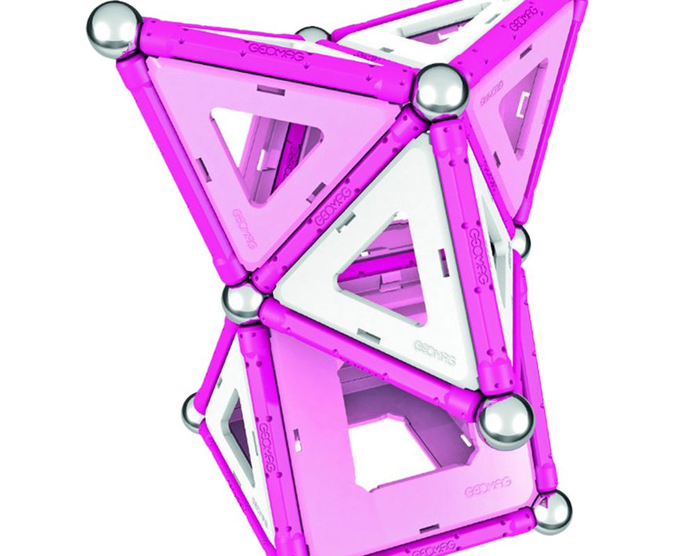 GEOMAG - Pink Panels Magnetic Construction Toy 68pcs - 00342-BB - Toys ...