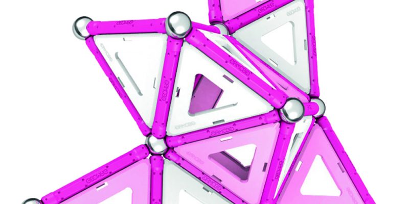 GEOMAG - Pink Panels Magnetic Construction Toy 68pcs - 00342-BB - Toys ...