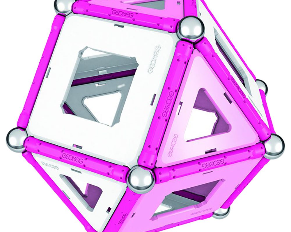 GEOMAG - Pink Panels Magnetic Construction Toy 68pcs - 00342-BB - Toys ...