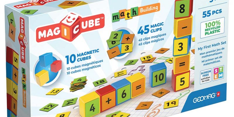 GEOMAG - Math Building Magicube 55pcs - 00256-BB - Toys 4 You