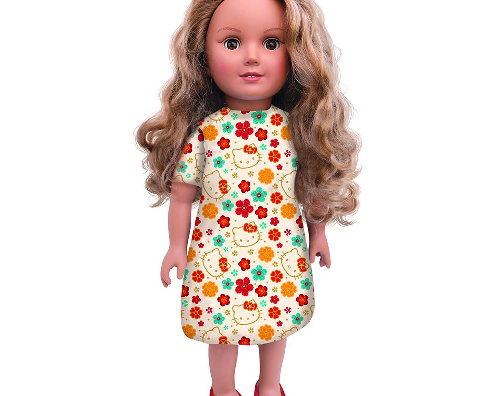 Hayati Girl - Hello Kitty 18-Inch Doll Siba - TP101491-ATL - Toys 4 You