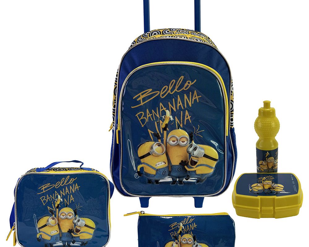 Universal - Minions Banana 18" 5-In-1 Trolley Box Set - TBT2261-TC ...