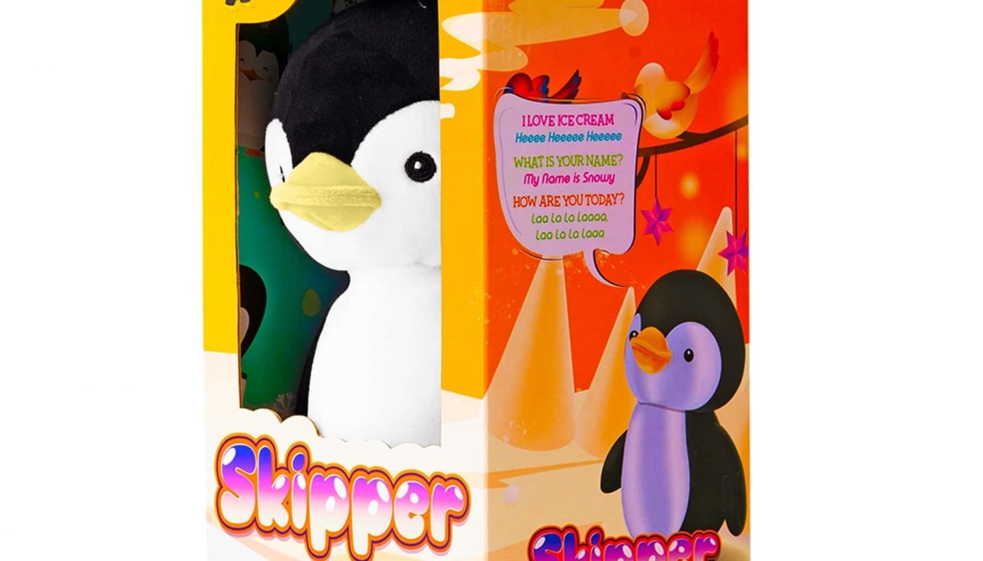 Pugs at Play - Skipper the Walking/Talking Penguin Interactive Plush ...