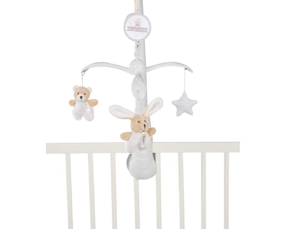 Chicco - My Sweet Dou Dou Teddy Bear & Bunny Cot Mobile - Toys 4 You