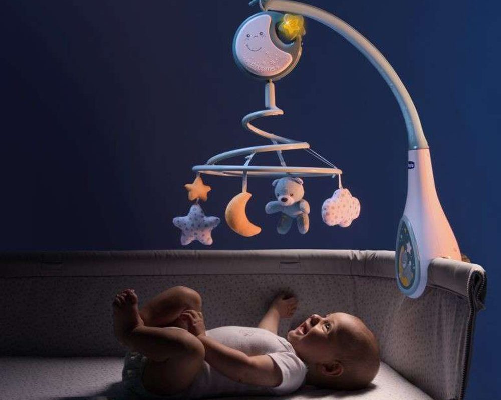 Chicco - Next2dream Mobile Cot Toy - CH076272-Blue - Toys 4 You