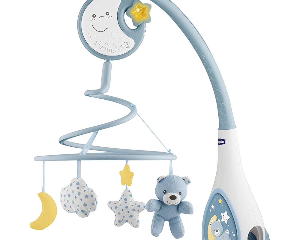 Chicco - Next2dream Mobile Cot Toy - CH076272-Blue - Toys 4 You