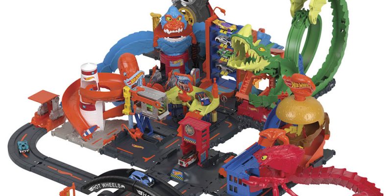 Hot Wheels - City Dragon Drive Firefight - HDP03 - Toys 4 You