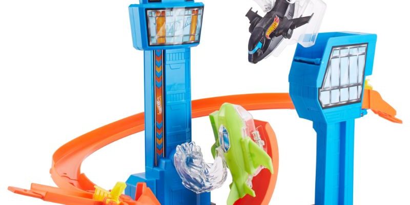 Hot Wheels - City Main Line Jet Jump Airport Playset - Toys 4 You