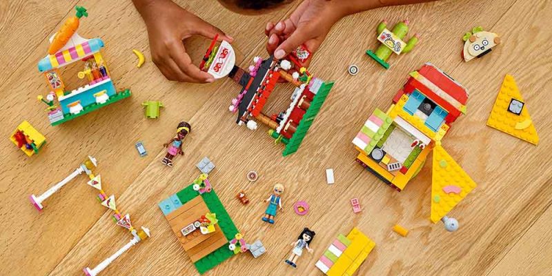 Lego - Friends Street Food Market Building Kit - 592pcs - 6371118 ...