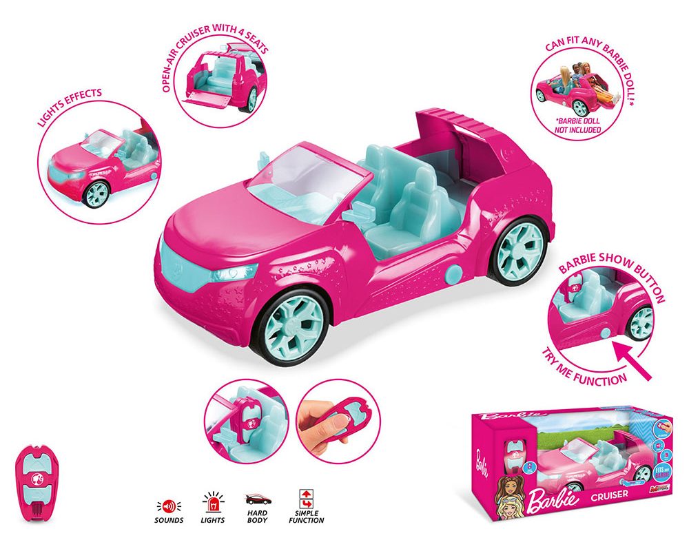 Barbie - Light & Sound RC Cruiser SUV Battery Operated - 63647-ATL ...