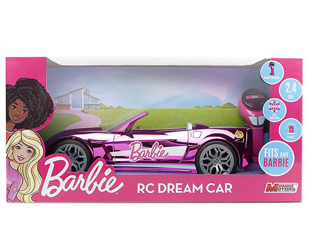 Mondo - Barbie RC Dream Car 2.4Ghz - 63619-ATL-Pink - Toys 4 You
