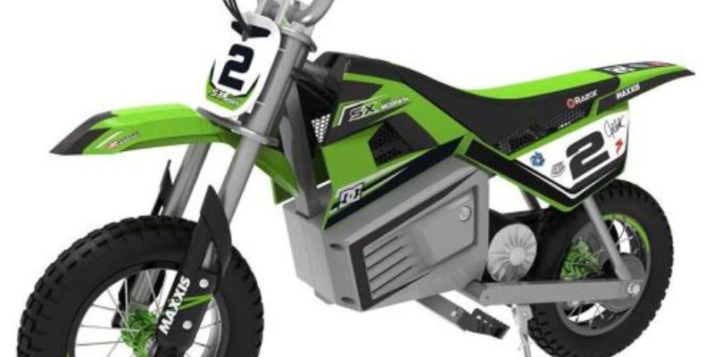 Razor - SX350 Dirt Rocket McGrath Electric Motocross - Green - Toys 4 You