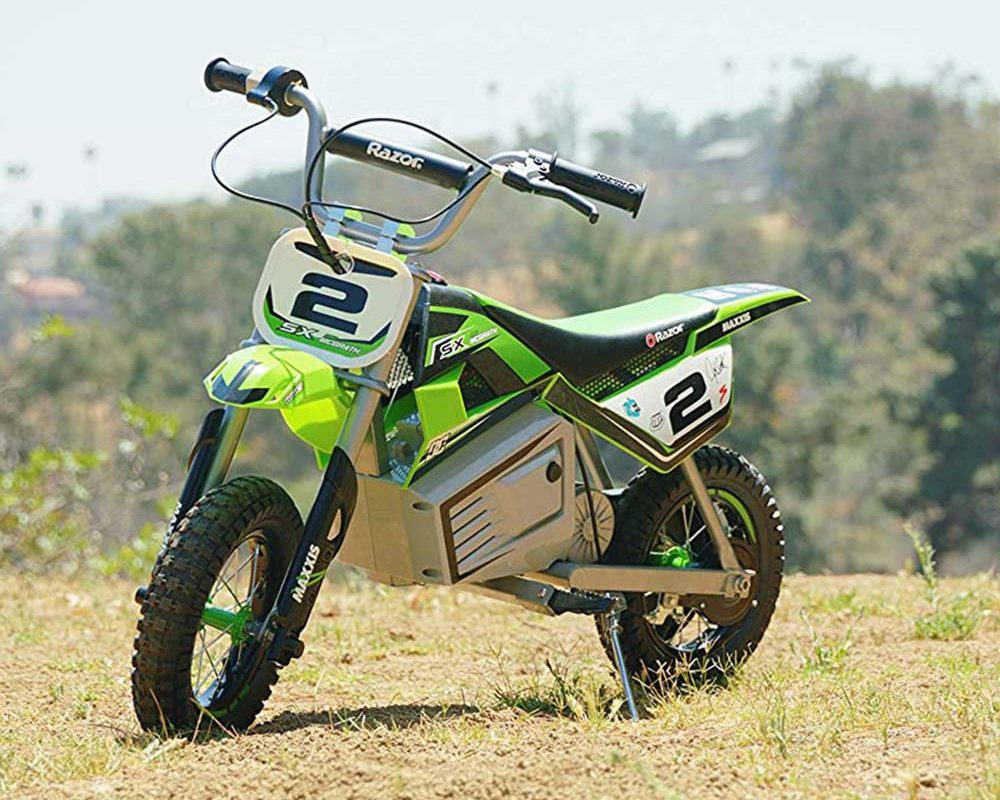 Razor - SX350 Dirt Rocket McGrath Electric Motocross - Green - Toys 4 You