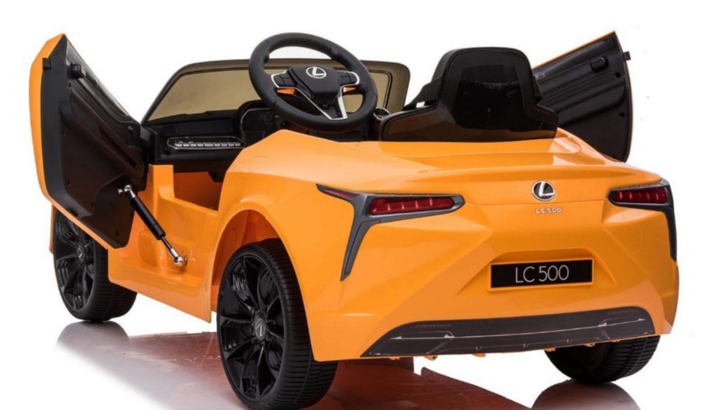 Lexus LC500 - Licensed Ride On Car Orange -LB-1168EL - Toys 4 You