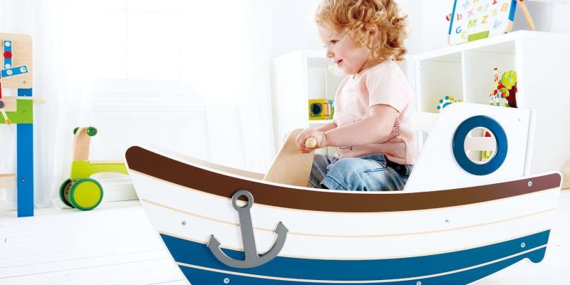 Hape - High Seas Wooden Boat Rocker - Toys 4 You