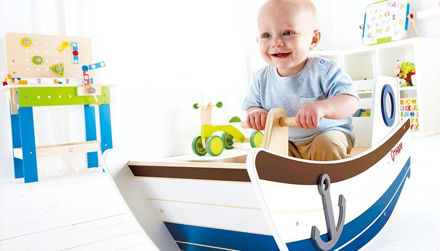Hape - High Seas Wooden Boat Rocker - Toys 4 You