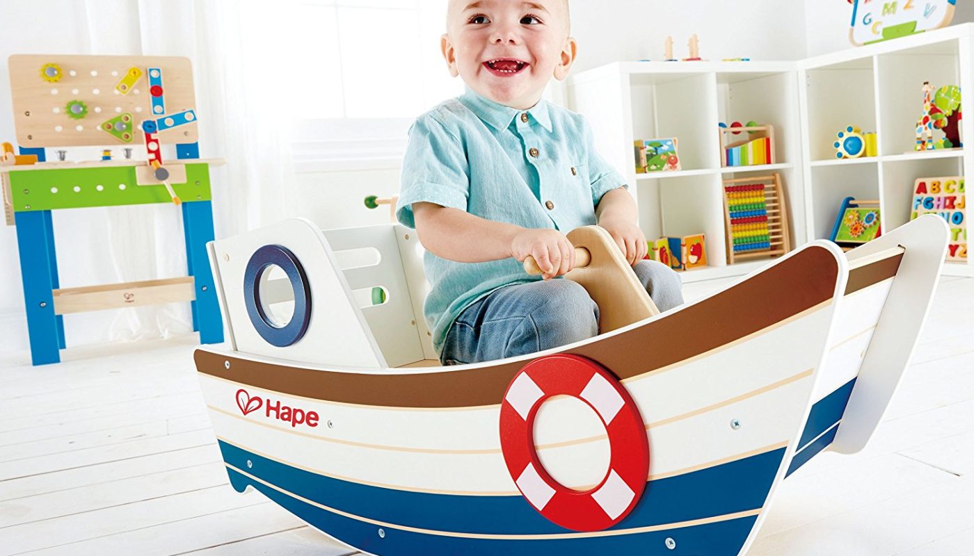 Hape - High Seas Wooden Boat Rocker - Toys 4 You