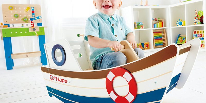 Hape - High Seas Wooden Boat Rocker - Toys 4 You