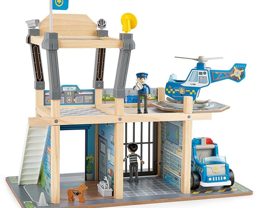Hape - Metro Police Dept Playset - E3050 - Toys 4 You