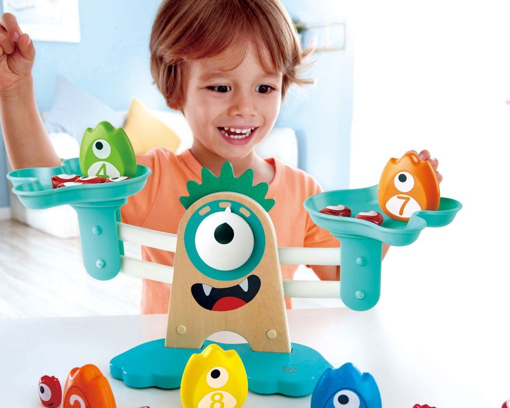Hape - Monster Math Scale - E0511 - Toys 4 You