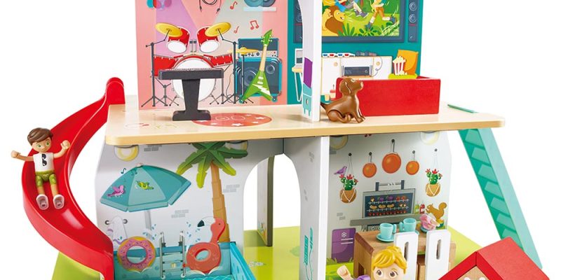 Hape - Rock & Slide House Sound Effects - E3411 - Toys 4You Store