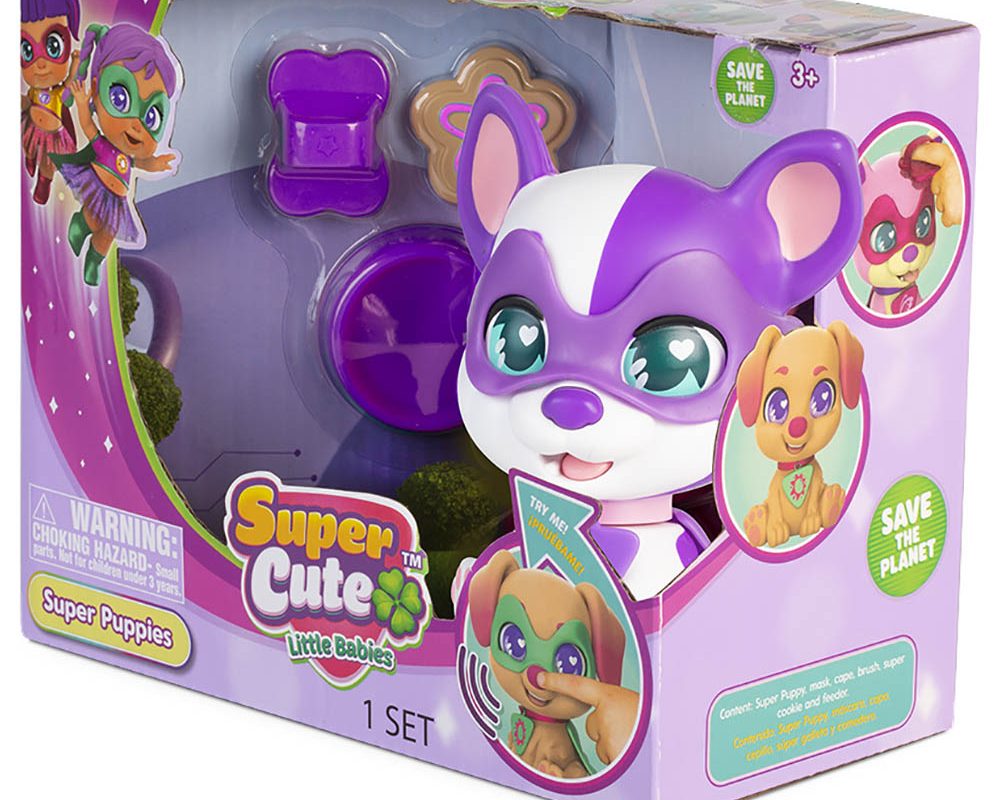 Super Cute Heroes – Super Puppies 4.7-inch – Assorted 1 pc - Toys 4 You