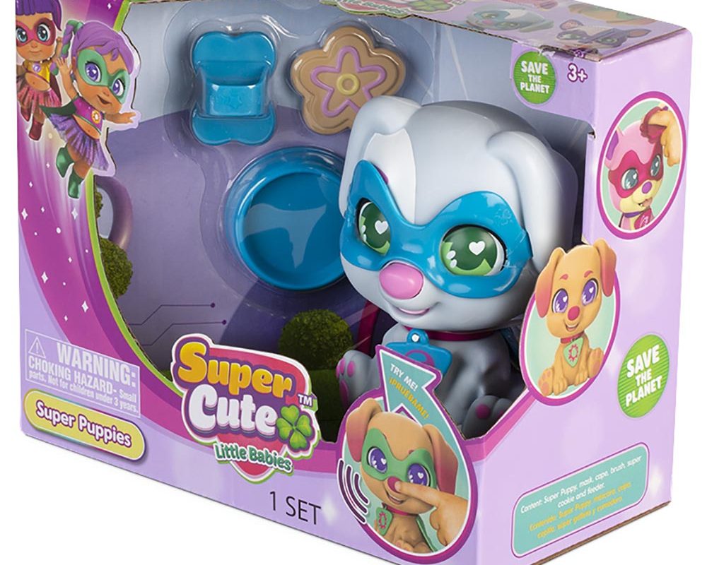 Super Cute Heroes – Super Puppies 4.7-inch – Assorted 1 pc - Toys 4 You