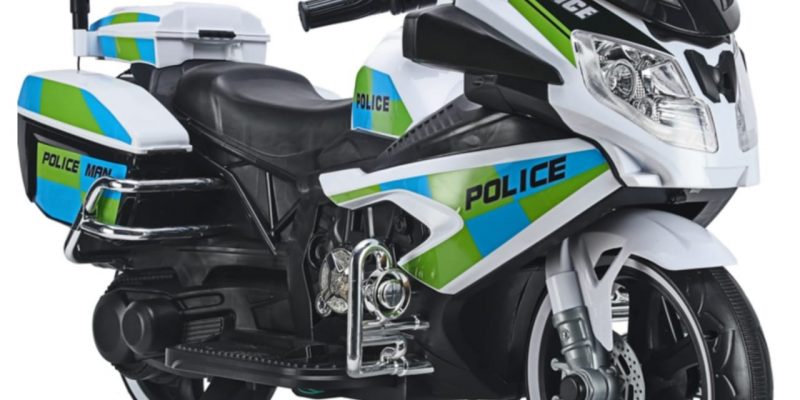Kids Ride On - Police Bike 12V children Motorcycle Electric Mini Kids ...