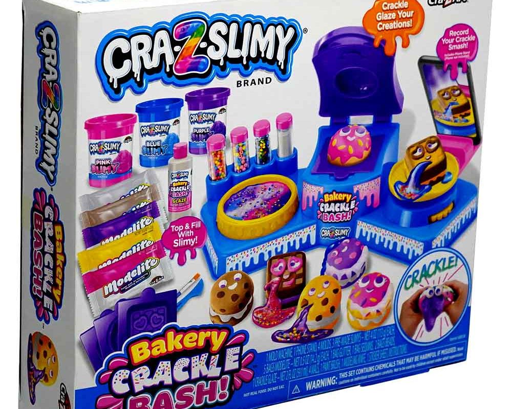 Cra-Z-Art - Cra-Z-Slimy Bakery Crackle Bash Playset - 20 pcs - Toys 4 You
