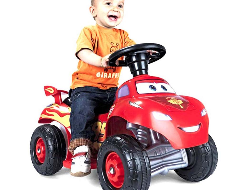Feber - Quad McQueen 6V Car Ride On - Red - Toys 4 You