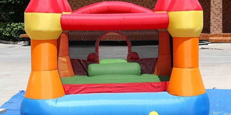 Happy Hop - Castle Bouncer With Slide - 365 x 265 x 215 cm - Toys 4 You