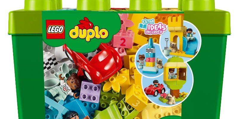 Lego Duplo - Classic Deluxe Brick Set With Storage Box 85 Pcs - Toys 4 You