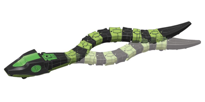 Clementoni - Battery Operated Slither Robot - Toys 4 You
