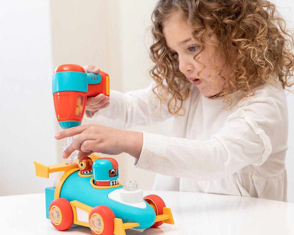 Educational Insights - Design & Drill Bolt Buddies Rocket - Toys 4 You