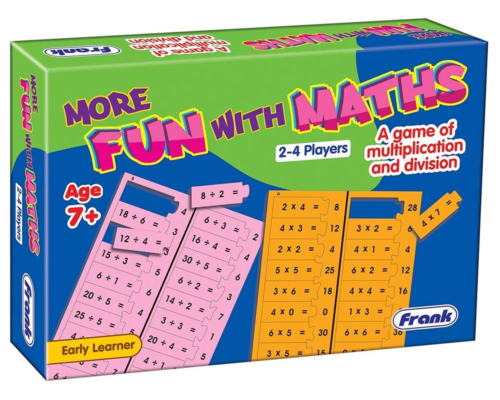 Frank - More Fun With Maths Game - 80pcs - Toys 4 You