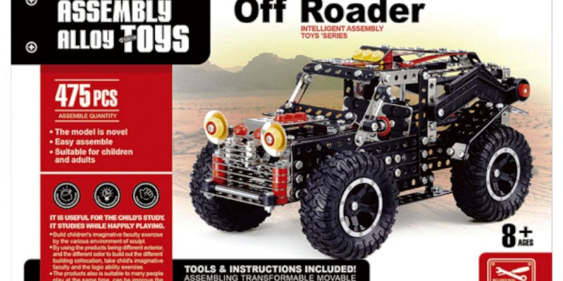 Haj - Assembly Alloy Toys - Off Roader 475pcs - Toys 4 You