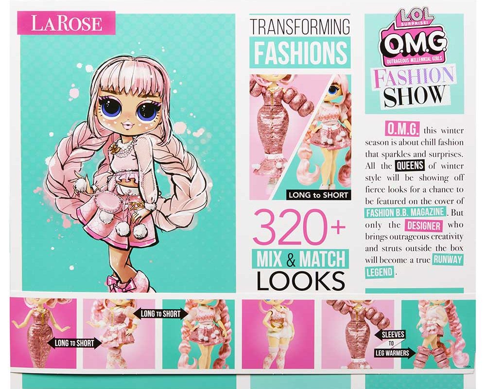 L.O.L. Surprise - Fashion Show LaRose Fashion Doll w/ Accessories ...