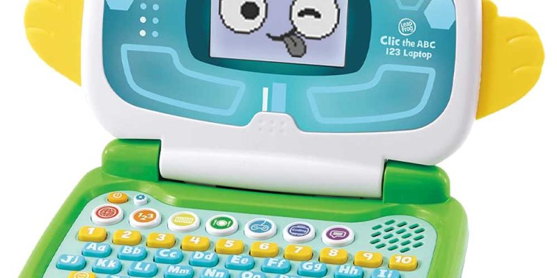 Leapfrog - Clic The ABC, 123 Laptop - Green - Toys 4 You