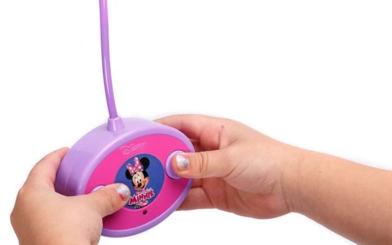 Disney - Junior Minnie Mouse Roadster RC Car with Polka Dots - Toys 4 You